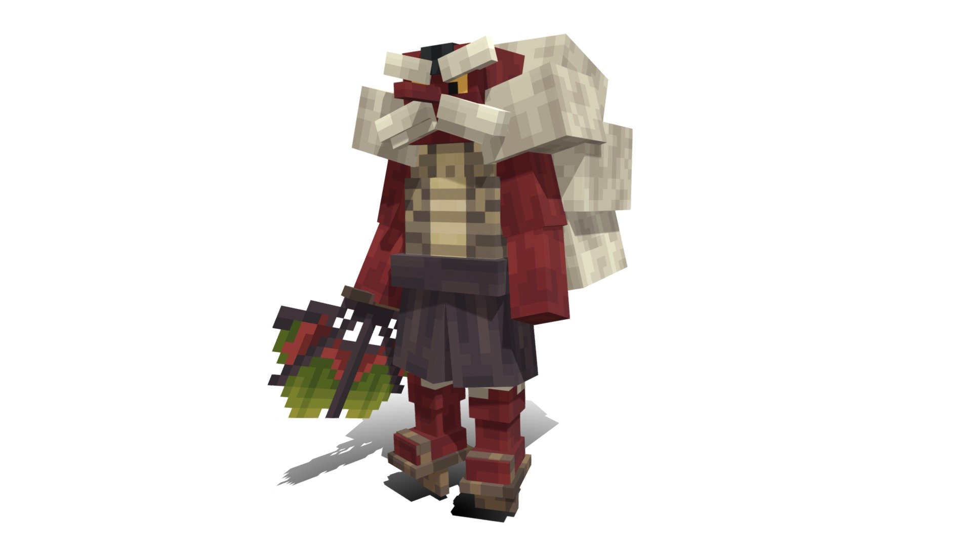 Tengu - 3D model by Octovon (@OctovonMC) [58c1b94] - Sketchfab