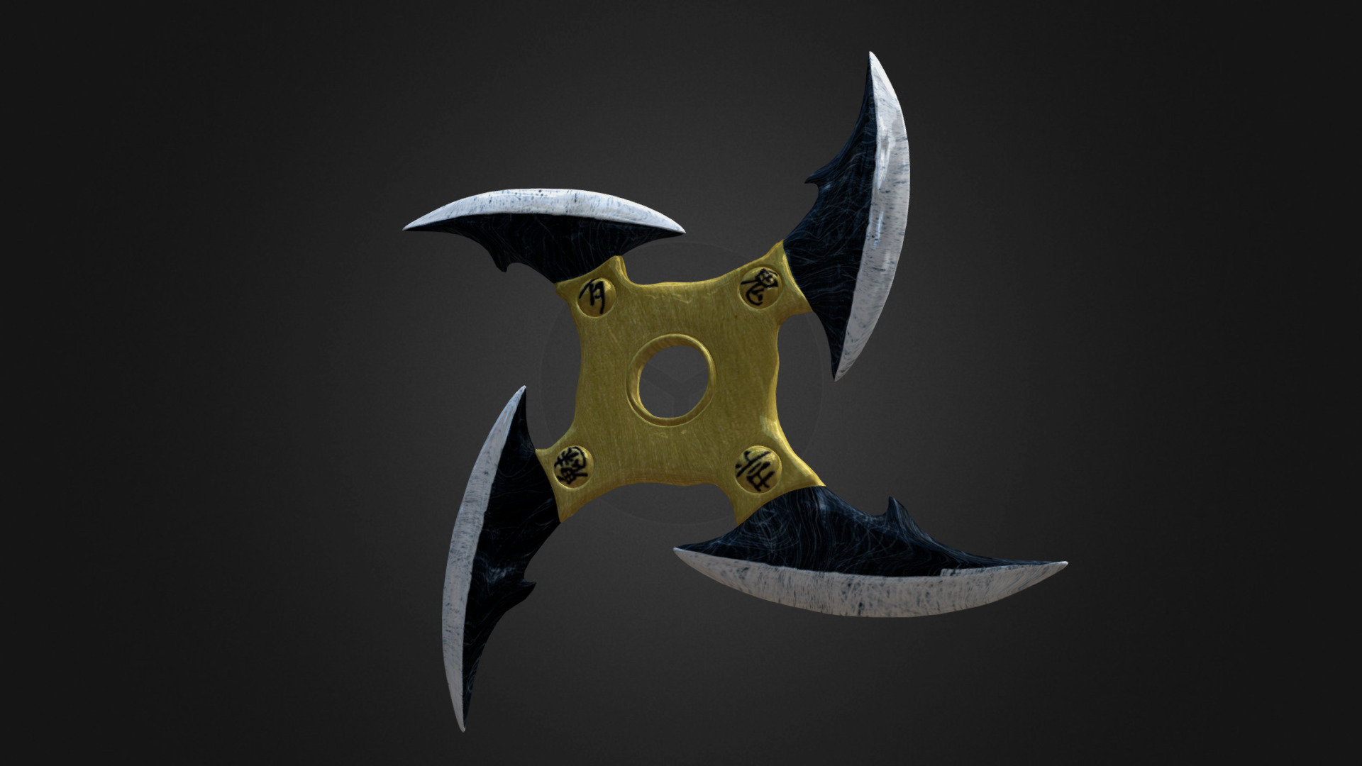 Shuriken - 3D model by pinotoon [58c1f8a] - Sketchfab