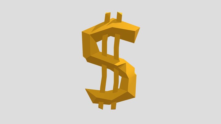 Dollar-sign 3D models - Sketchfab