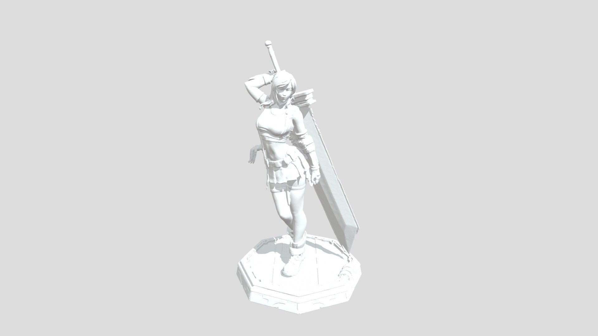 Tifa Lockheart - Download Free 3D model by 3dmodelss (@leoncikacak17272 ...