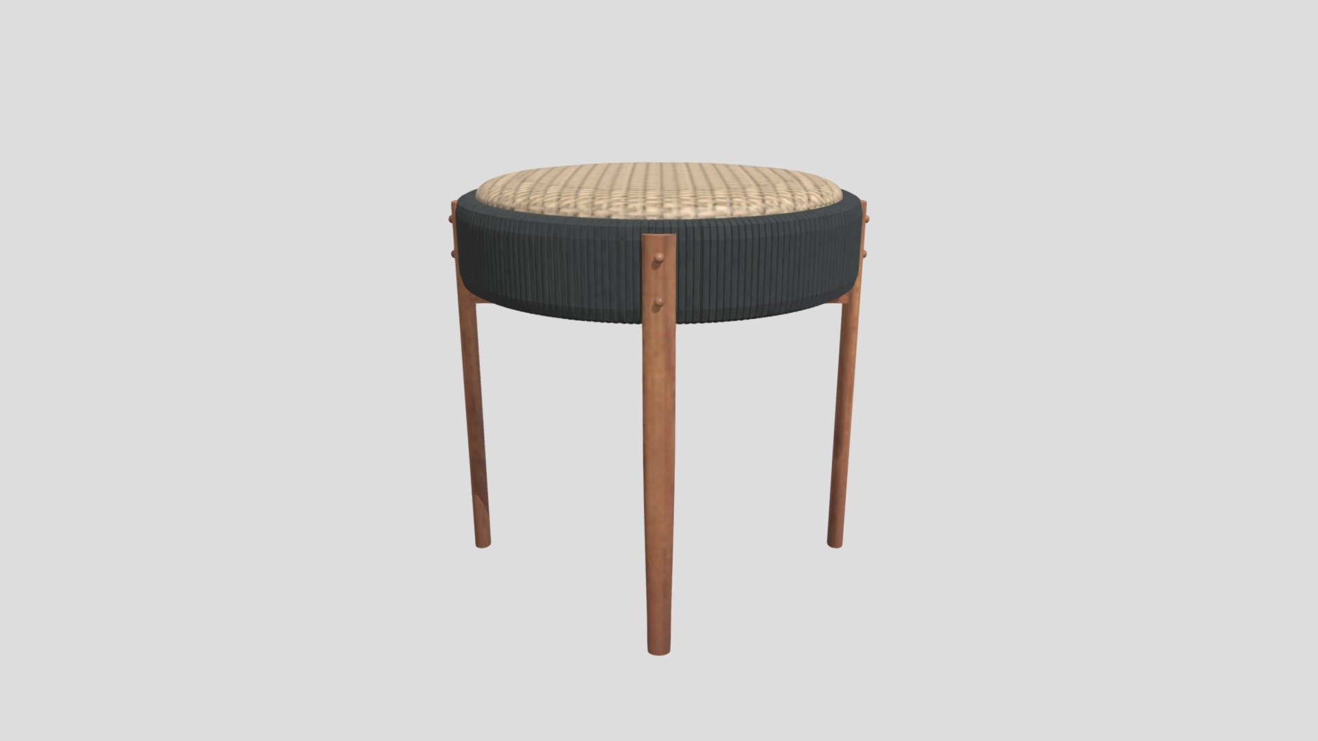 Kercut Weaving Stool - Download Free 3D model by Saf Design Studio ...