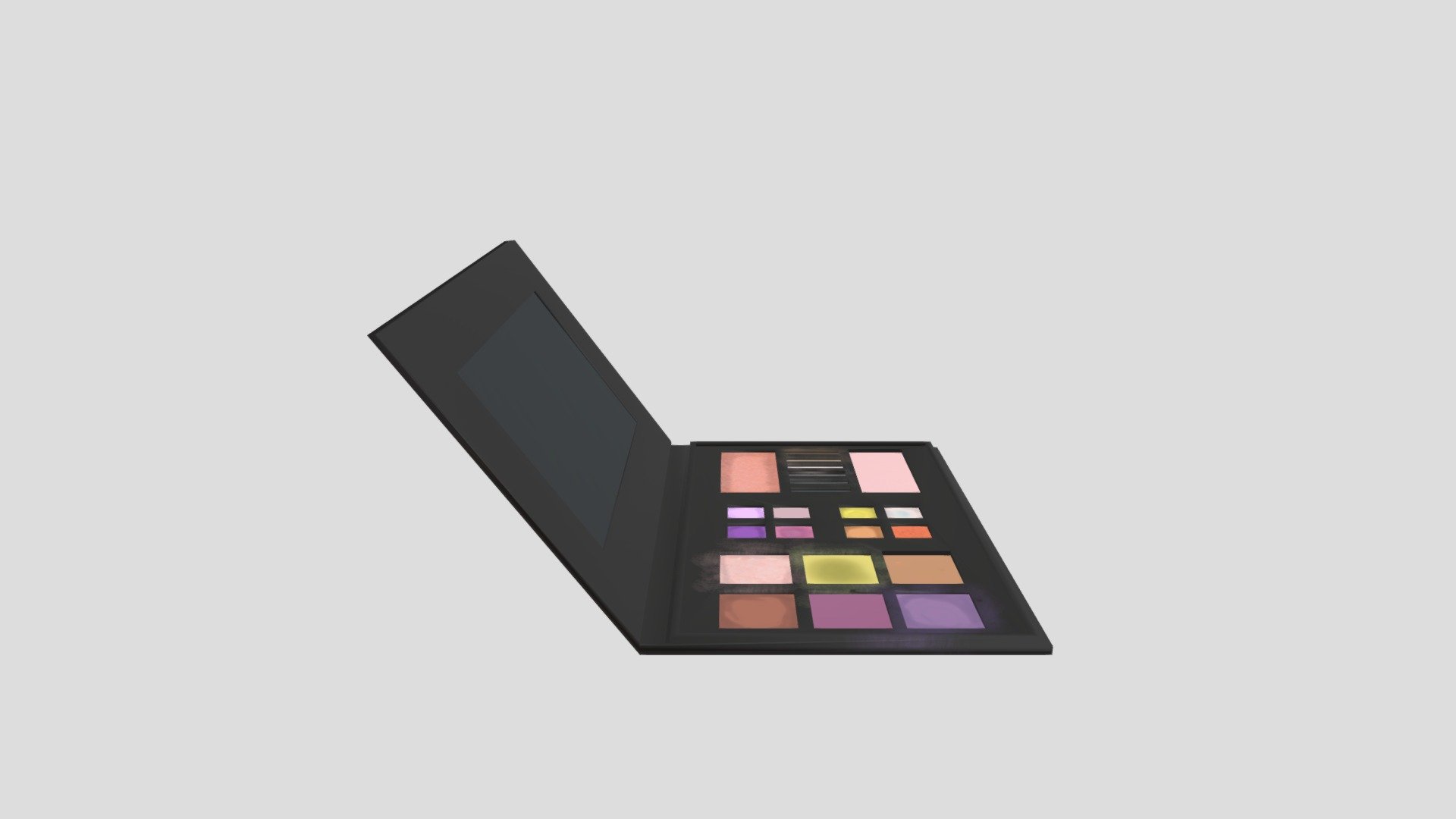 Makeup pallete - 3D model by MooSchmoo [58cbb92] - Sketchfab