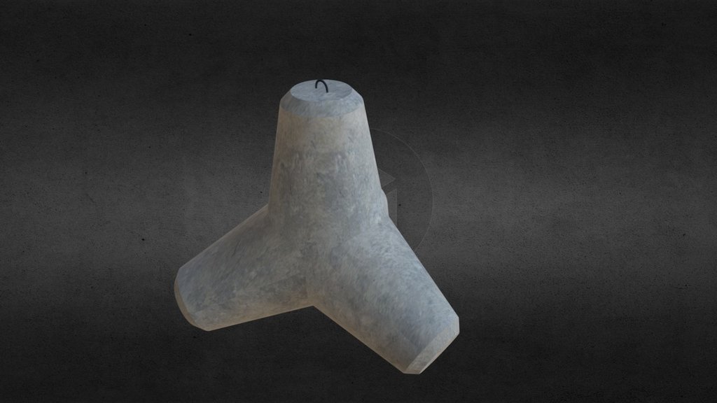 Tetrapod - Download Free 3D model by Akihiko Tarutani (@akihiko ...