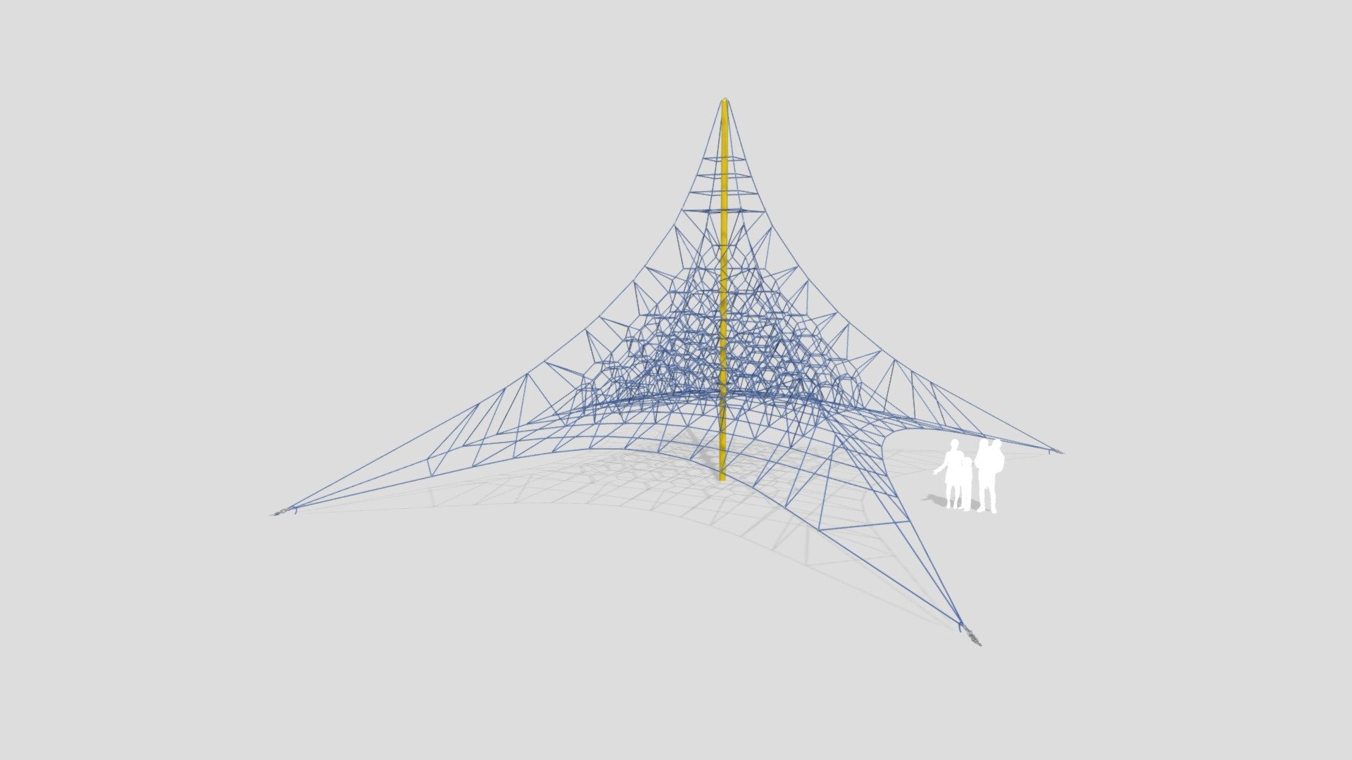 Net Effects - Extra Large Pyramid Net - 3D model by Playcraft Systems ...