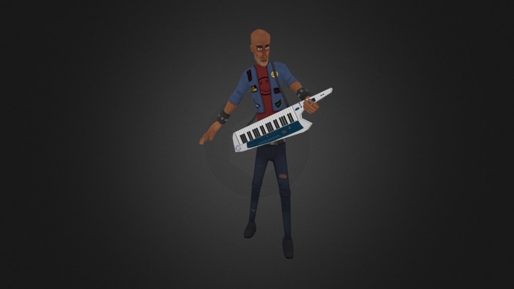 The_Secret_Society_Keytar_Final_Aditya.T - 3D model by adityarajaram ...