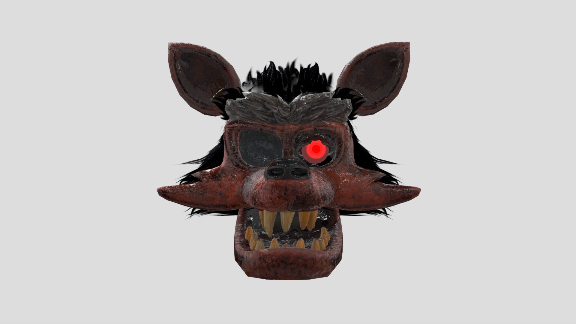 Big Bad Foxy 3D Profile Icon - Download Free 3D model by OrangeSauceu ...