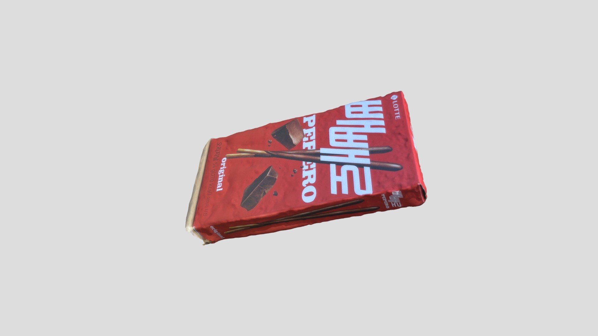 빼빼로 PEPERO original - Download Free 3D model by bumkwanson [58ced3a ...