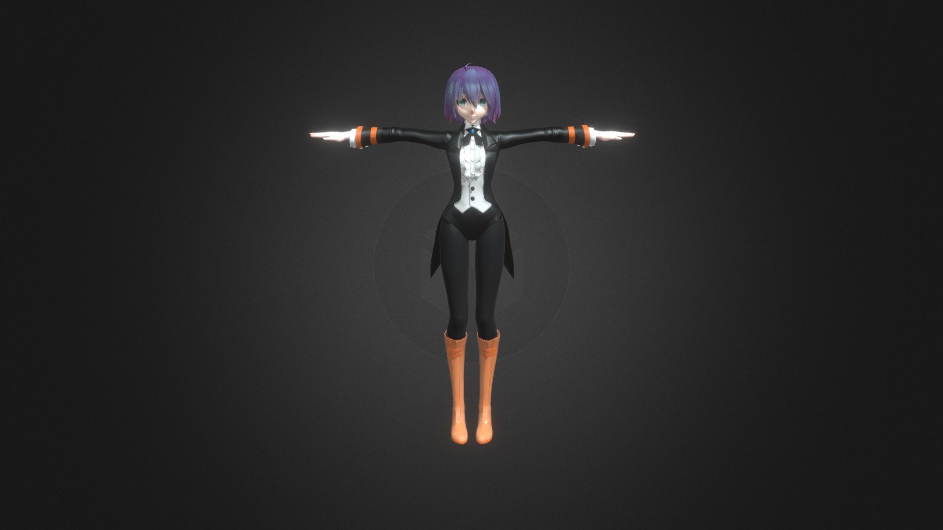 Fem! Pengui - FNaC character 🐧 - 3D model by olegARTs (@olegatorltd ...