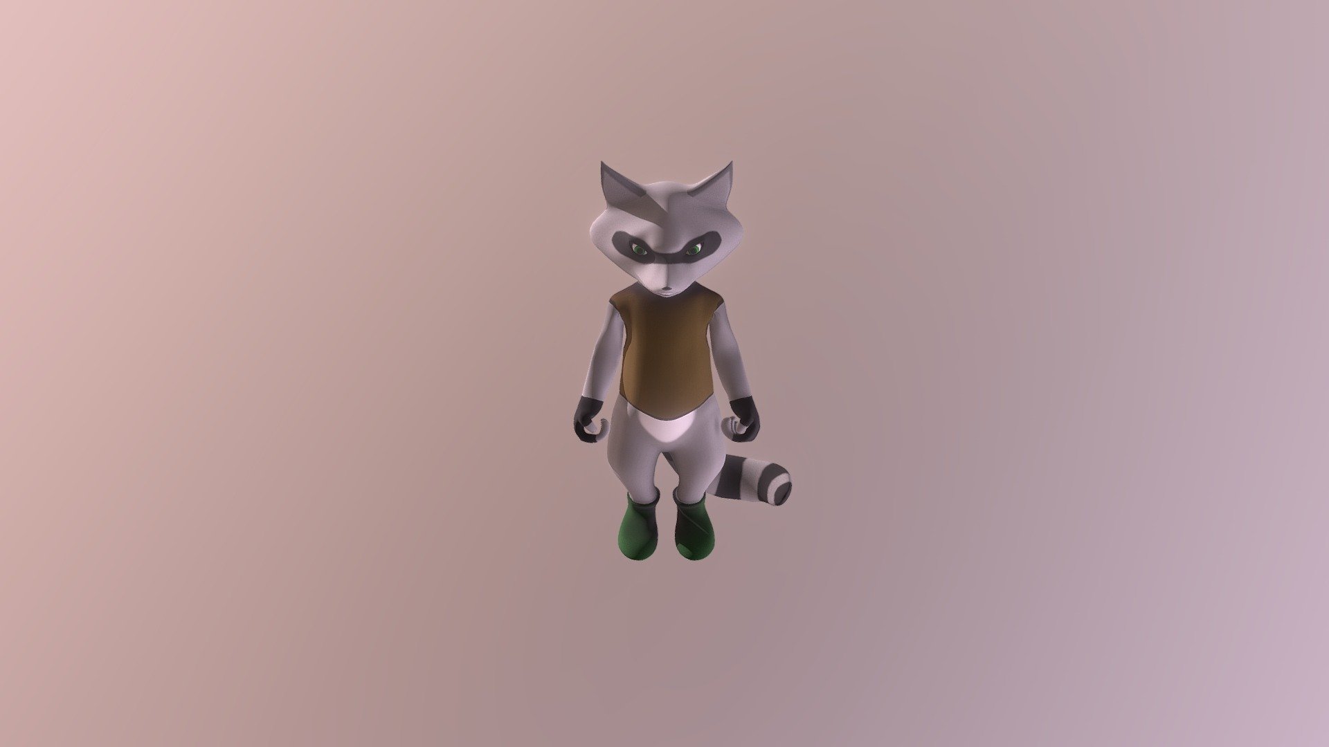 Rave, the Racoon - 3D model by Hugo José (@hugojoseqd) [58d1708 ...