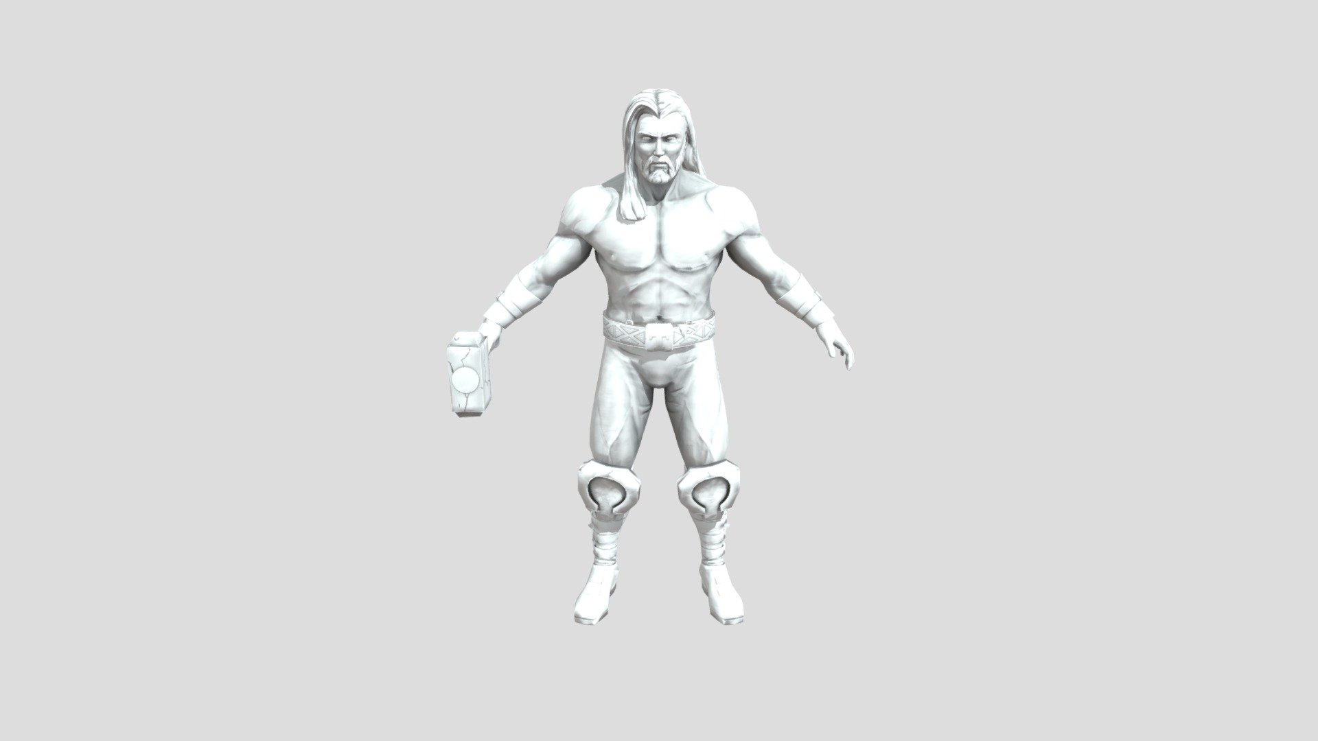Thor (Marvel Comics) - 3D model by iljaabros [58d368e] - Sketchfab