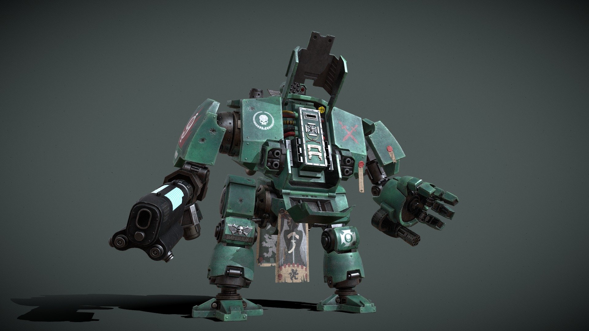 The Honoured Brother Dark Angel Skin - 3D model by vok.yark [58d576e ...