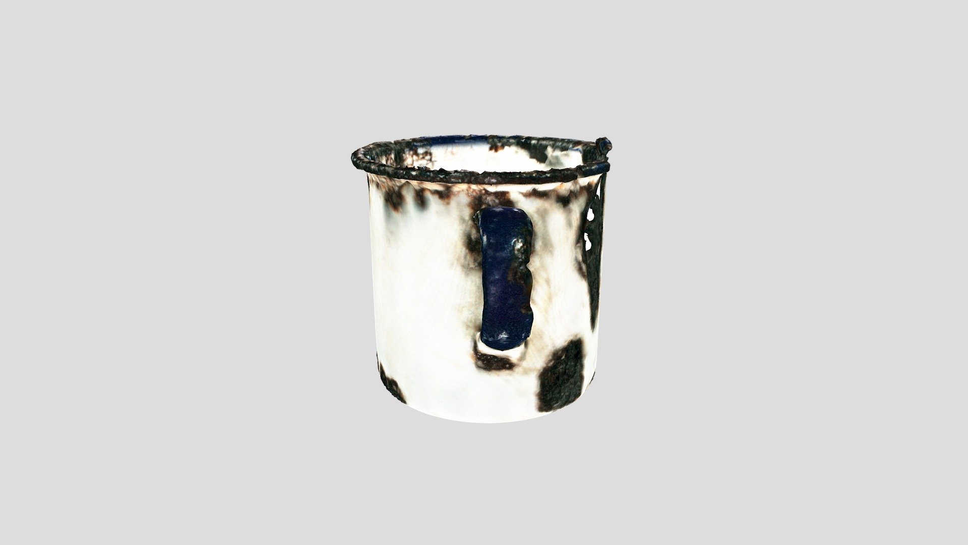 Treblinka 2013 Enamel cup - Download Free 3D model by Centre-of ...