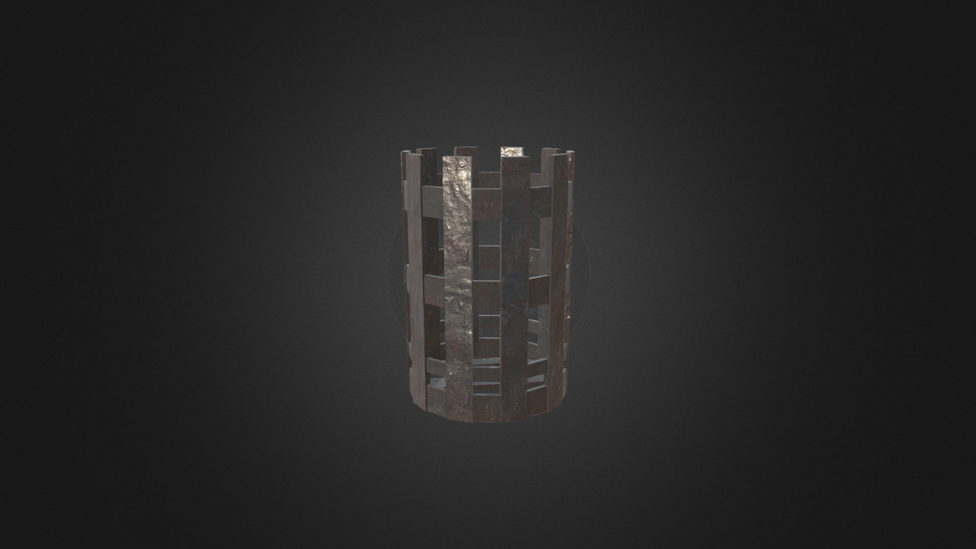 Medieval/Pirate Braizer - 3D model by anastasiao [58d6264] - Sketchfab