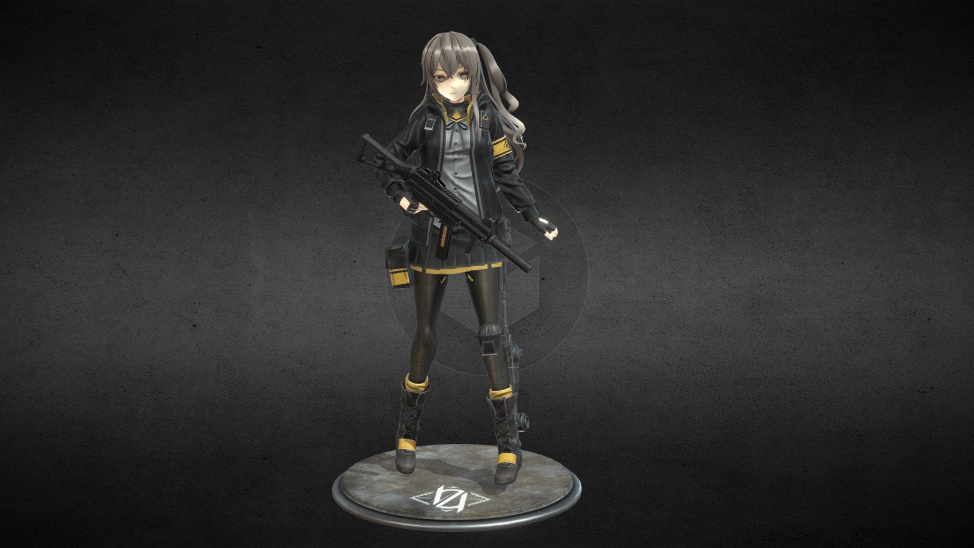 UMP45 - 3D model by FUKU12290574 [58d66c5] - Sketchfab