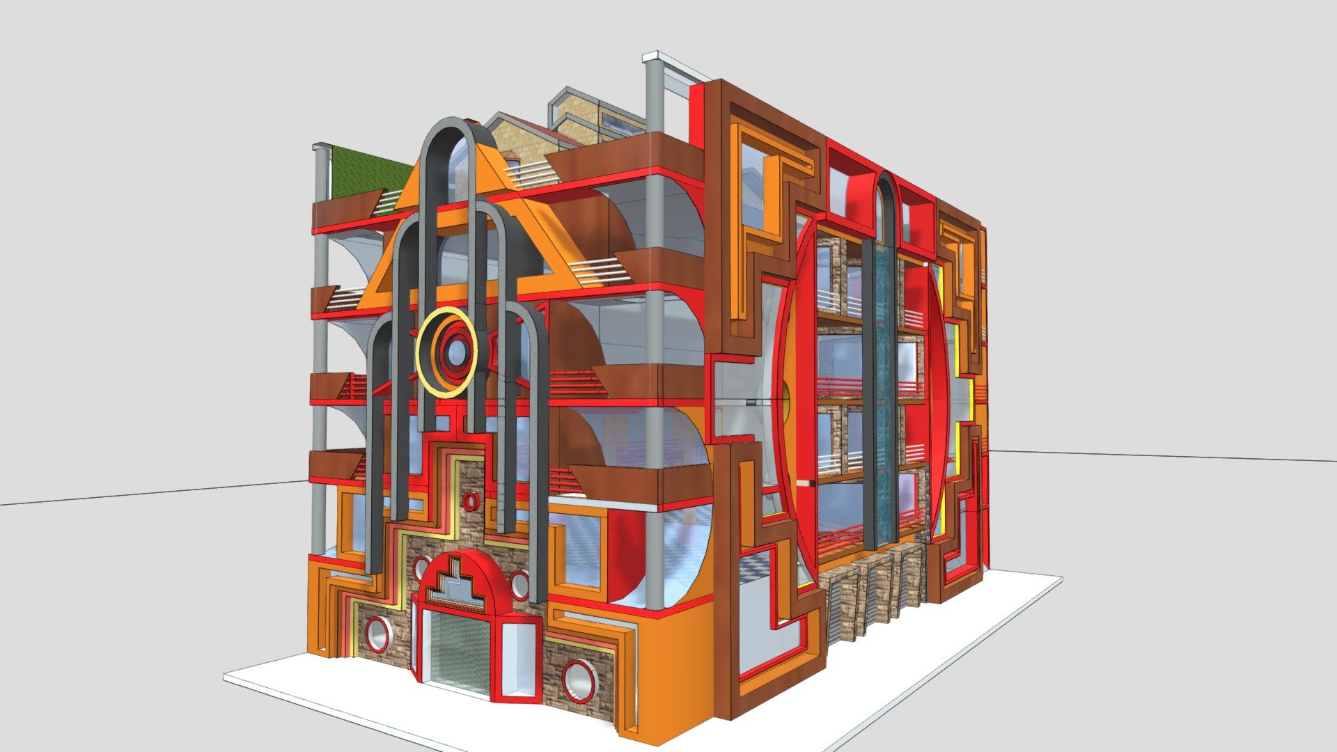 Cholet in a corner - Download Free 3D model by Sumaq Wasi (@sumaqwasi ...