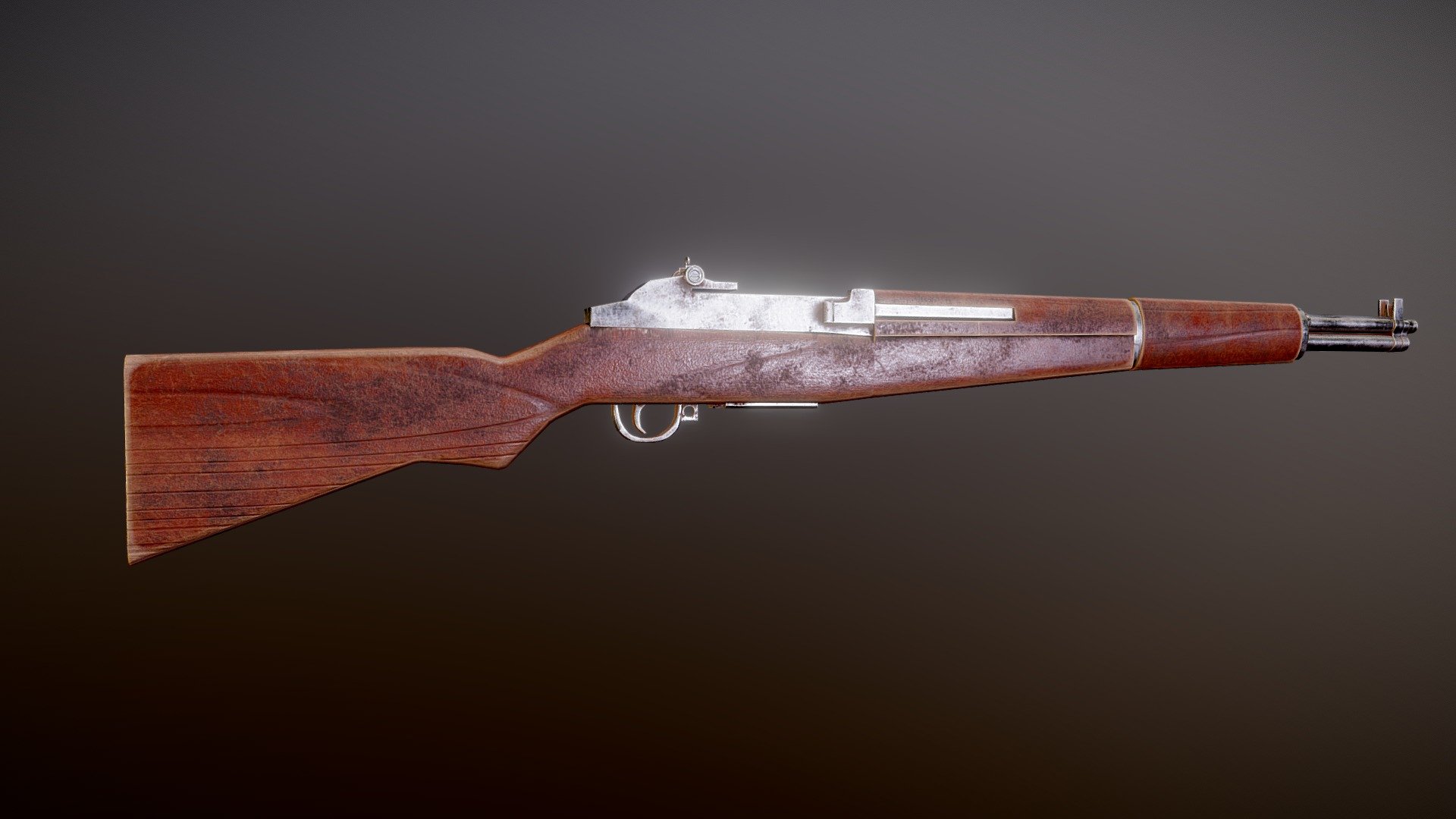 M1 Garand WW2 Rifle - Download Free 3D model by theopheredward [58d7524 ...