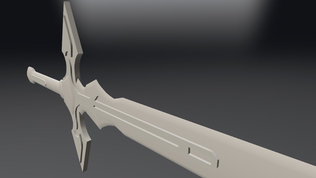 SAO Dark Repulser - 3D model by edsontakagi [58d858c] - Sketchfab