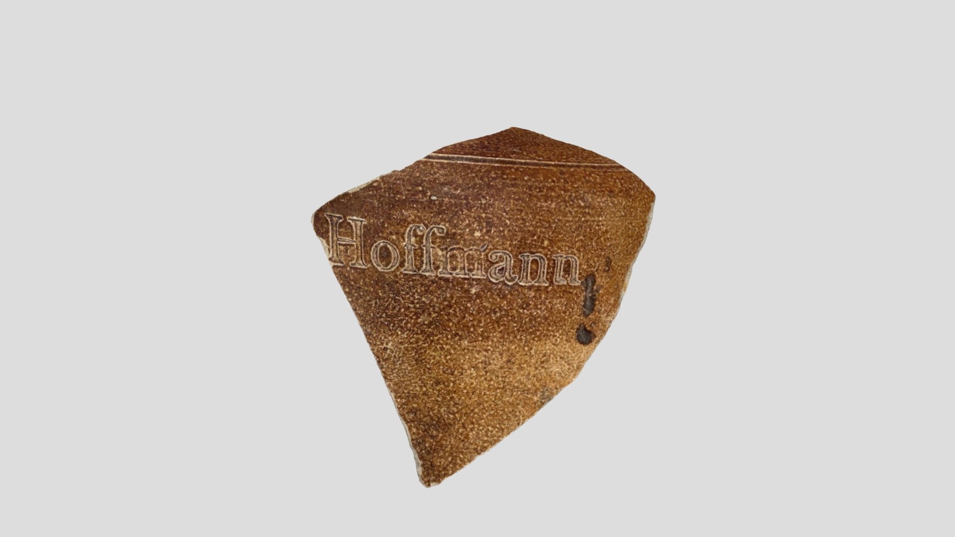 Engraved Pottery Sherd EOA:2022.123 - Download Free 3D model by ...