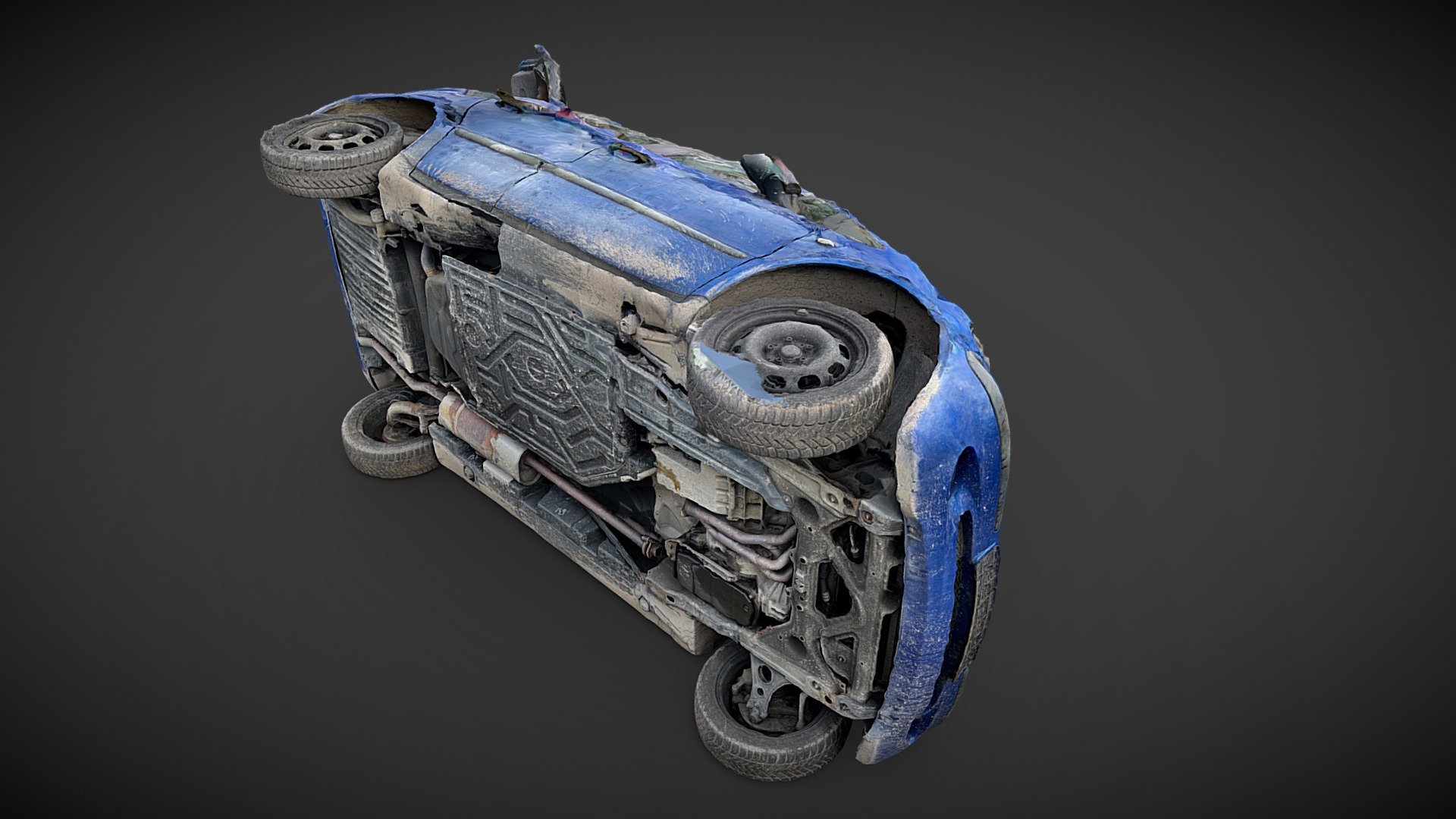 Blue car Germany - Buy Royalty Free 3D model by Alex Tench (@alex ...