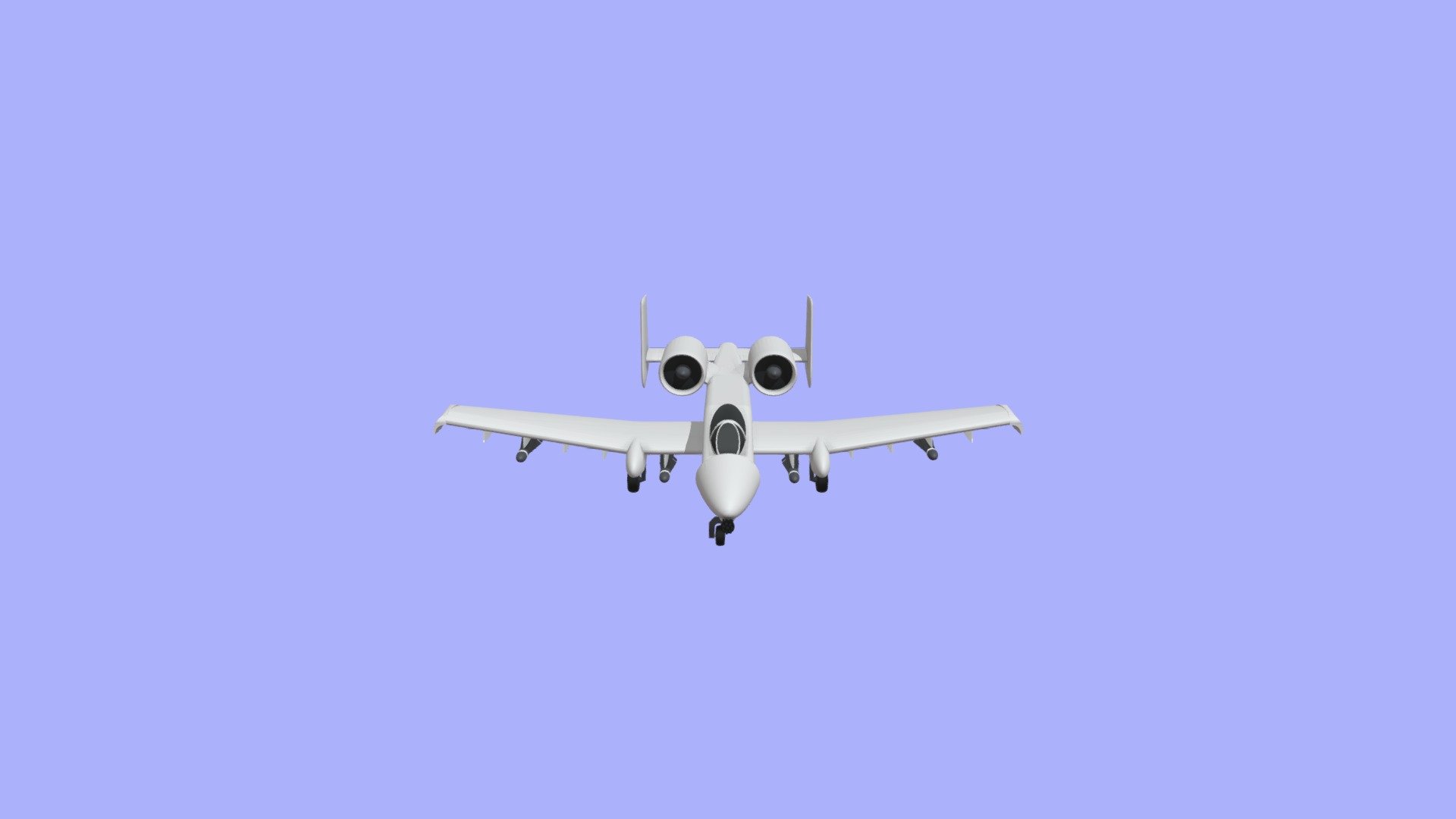 A-10 Warthog - 3D model by hudson.masino [58db292] - Sketchfab
