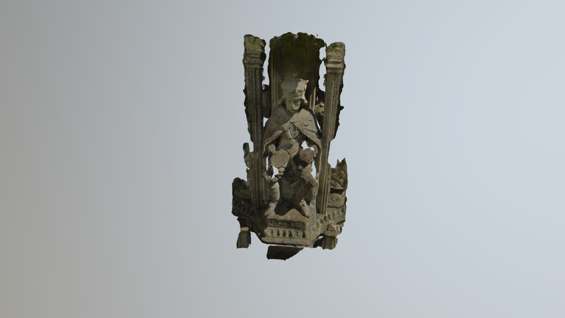 Statue Model - 3D model by cmw [58db711] - Sketchfab