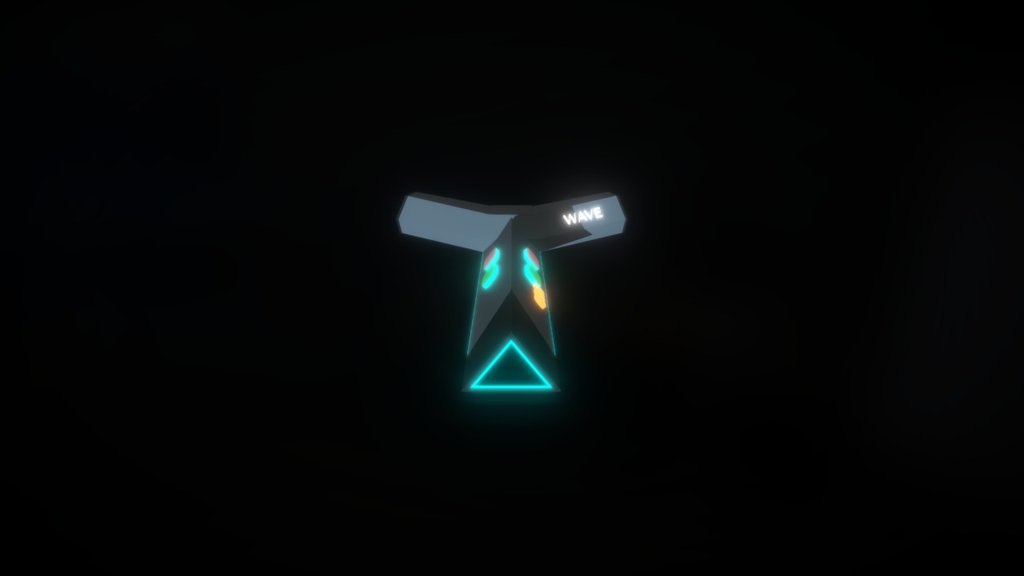 WAVE RAY GUN - 3D model by Danial ADH (@danialadh) [58dbb16] - Sketchfab