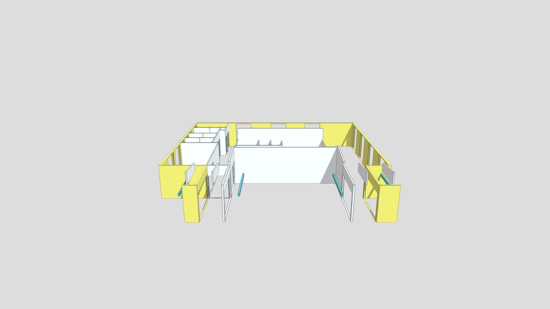 Admin building 3D - 3D model by ITMNELSON3D [58dbcd0] - Sketchfab