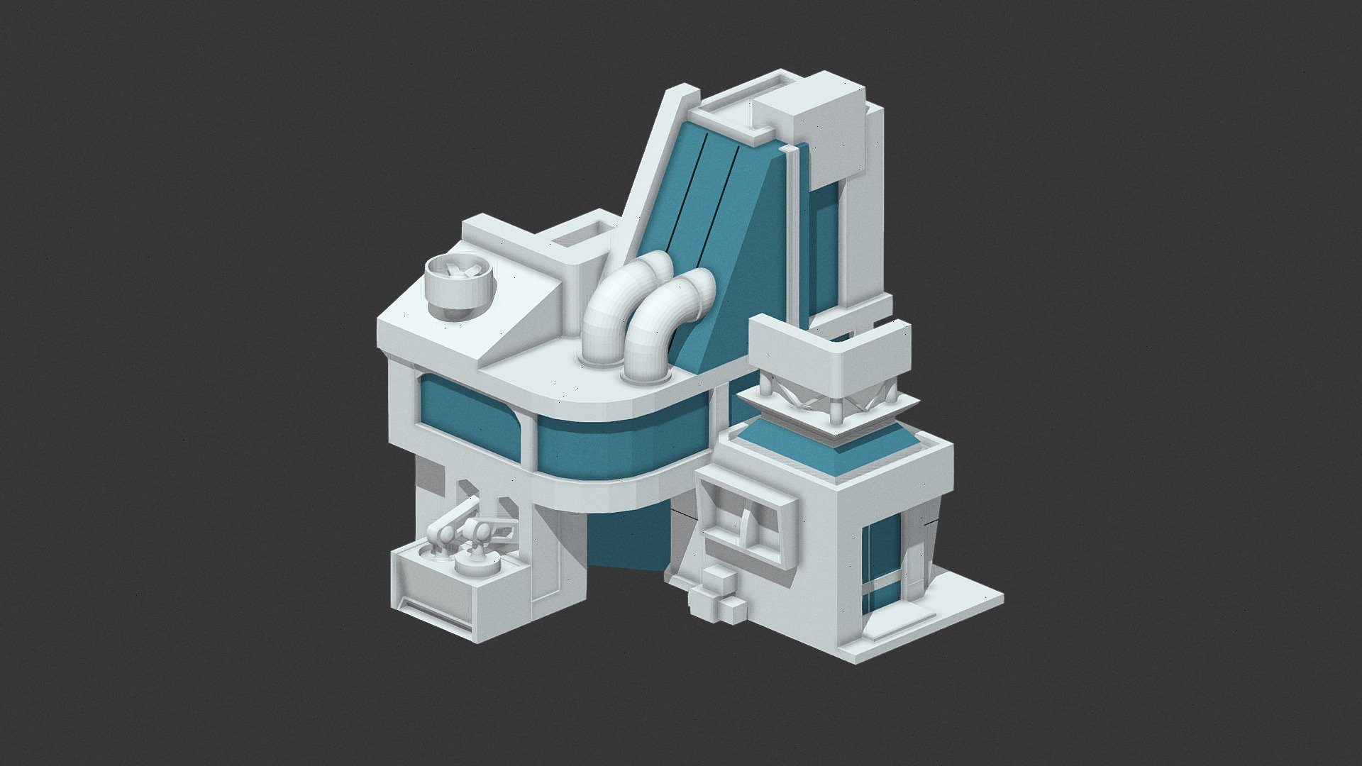 Factory - 3D model by Nguyen Le Van (@nguyenlevan1290tb) [58de580 ...