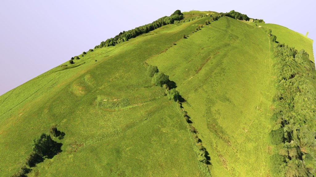 Cefn Carnedd Hillfort, Caersws, Powys - Download Free 3D model by Mark ...