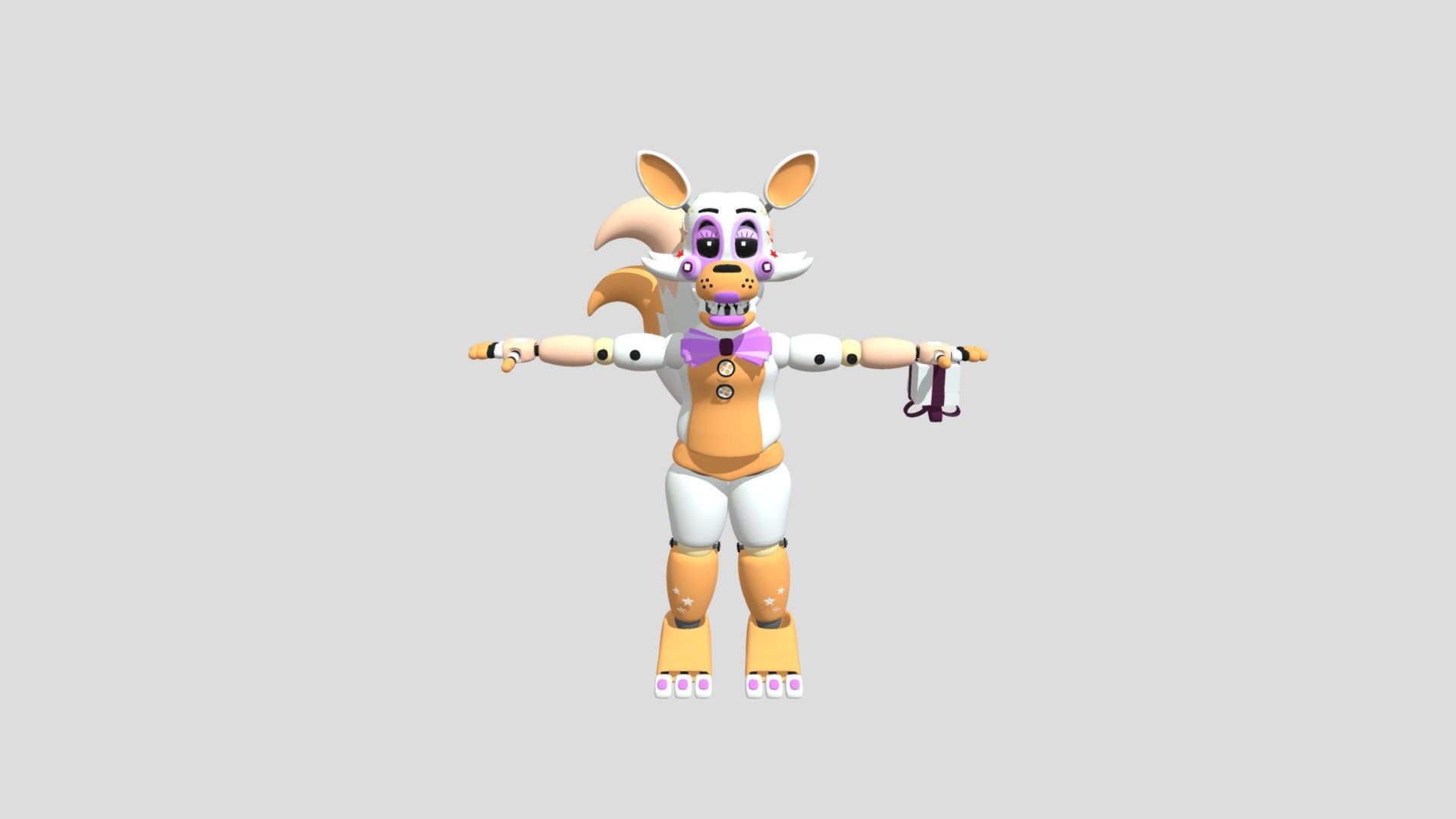 Star lolbit - Download Free 3D model by Nacho1012 [58df84f] - Sketchfab
