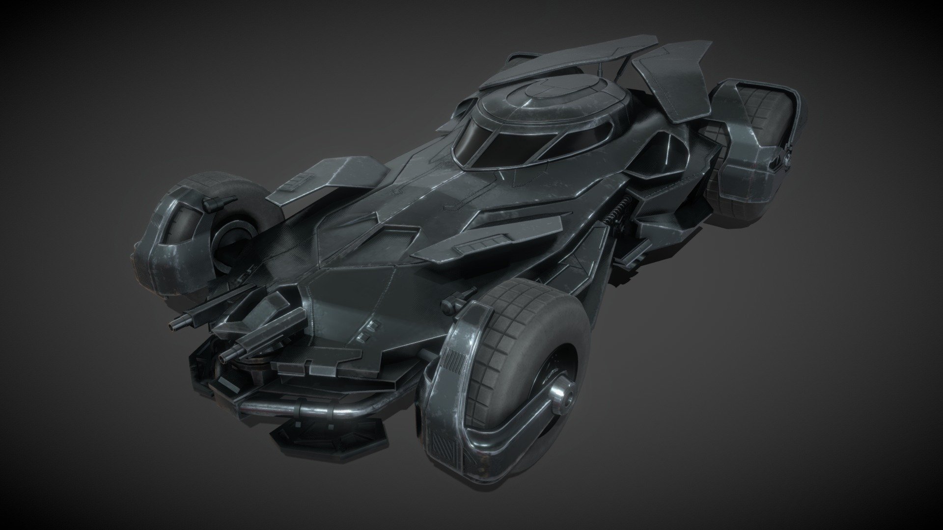 BATMOBILE - 3D model by michaelbigornia75 [58dfa1f] - Sketchfab