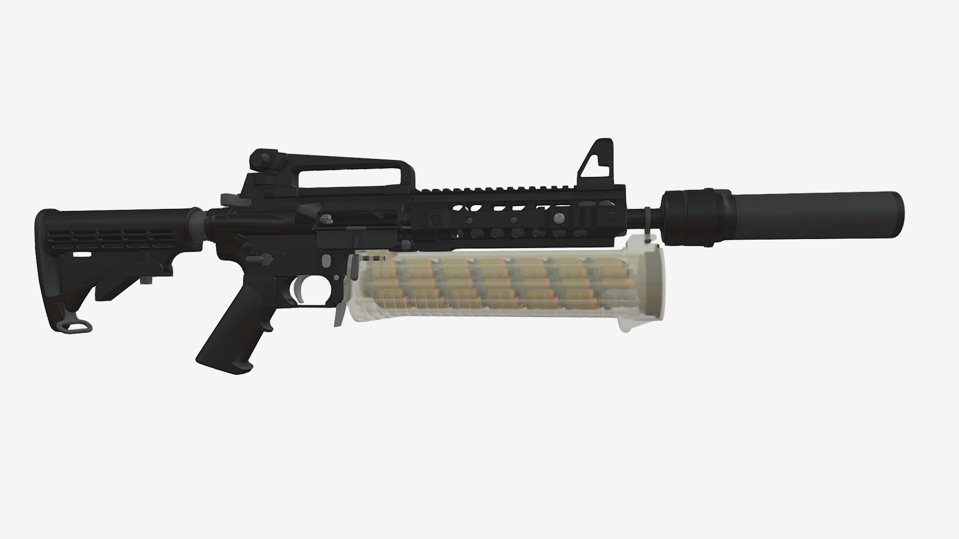 AR-9 ？ - Download Free 3D model by 417000 [58dfbd7] - Sketchfab