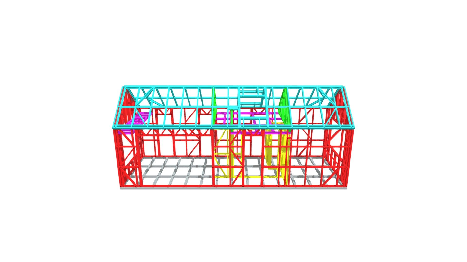 Example 1 for DBN - Download Free 3D model by Steel Frames Direct & Go ...