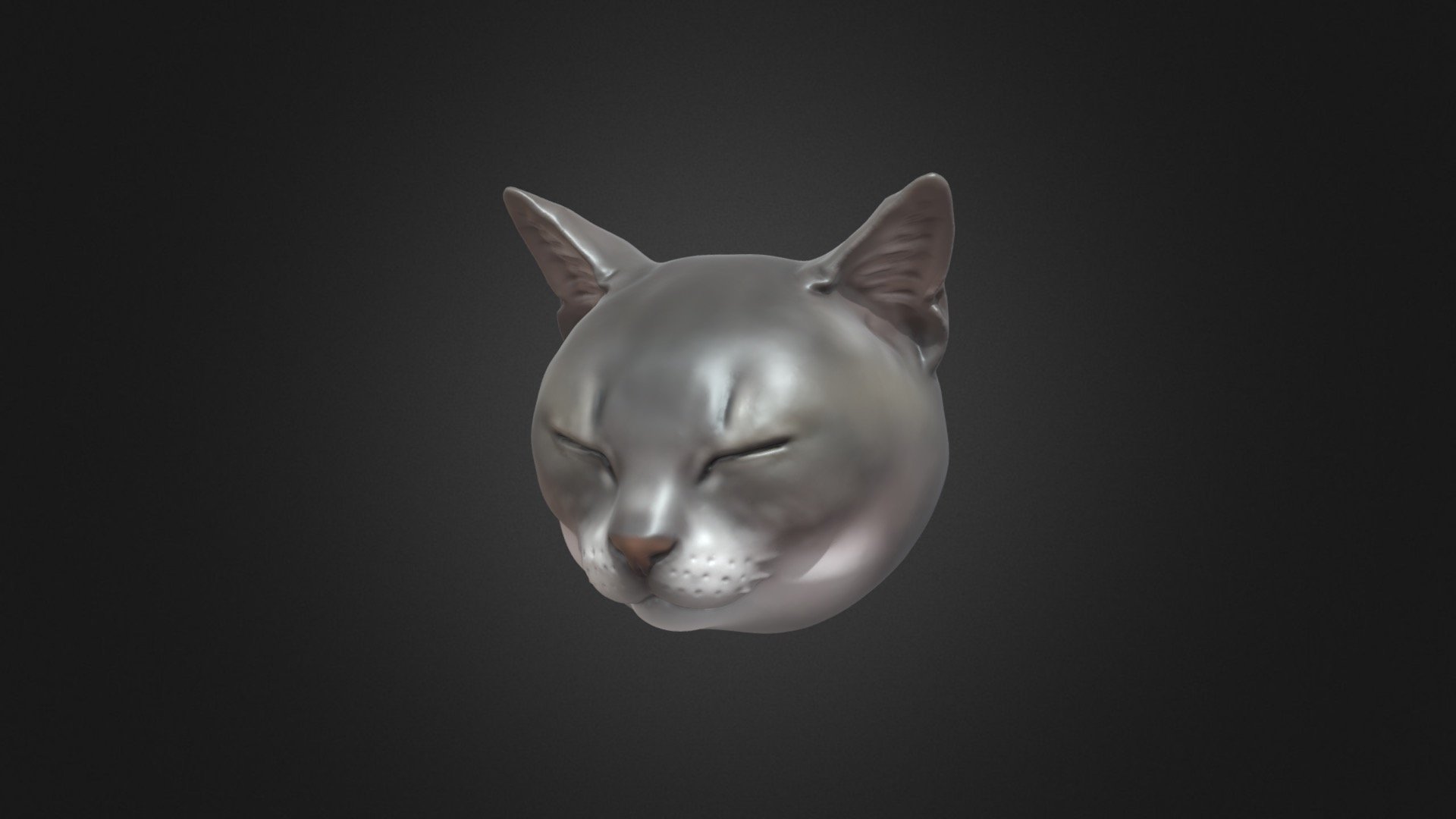Custom made grey domestic cat - 3D model by Seed by mi (@seedbymi ...