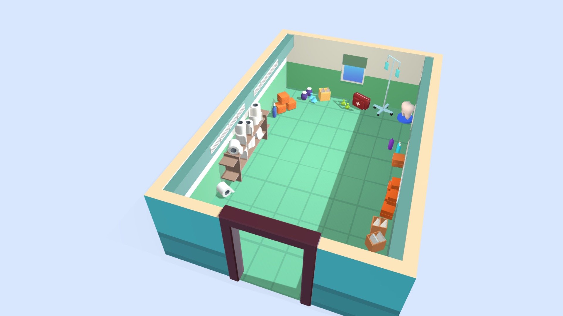 storeroom - 3D model by CC (@ccsf) [58e292a] - Sketchfab