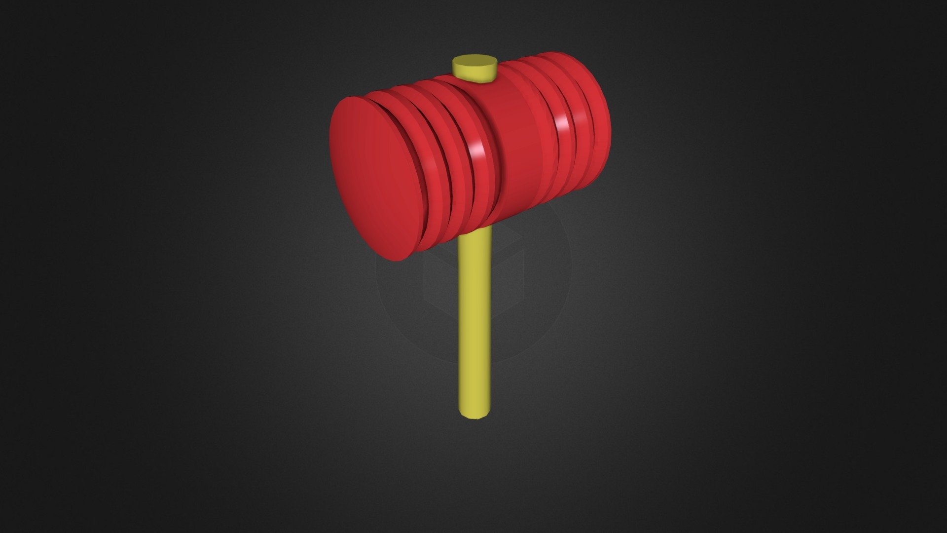 Toy Hammer - 3D model by alexander nagle (@alexandernagle) [58e3af3 ...