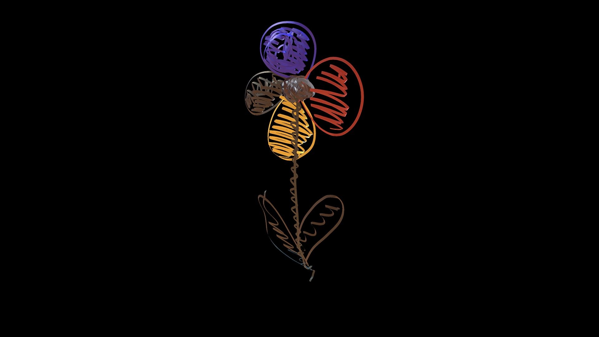 Blume - 3D model by inallermunde [58e3cd6] - Sketchfab