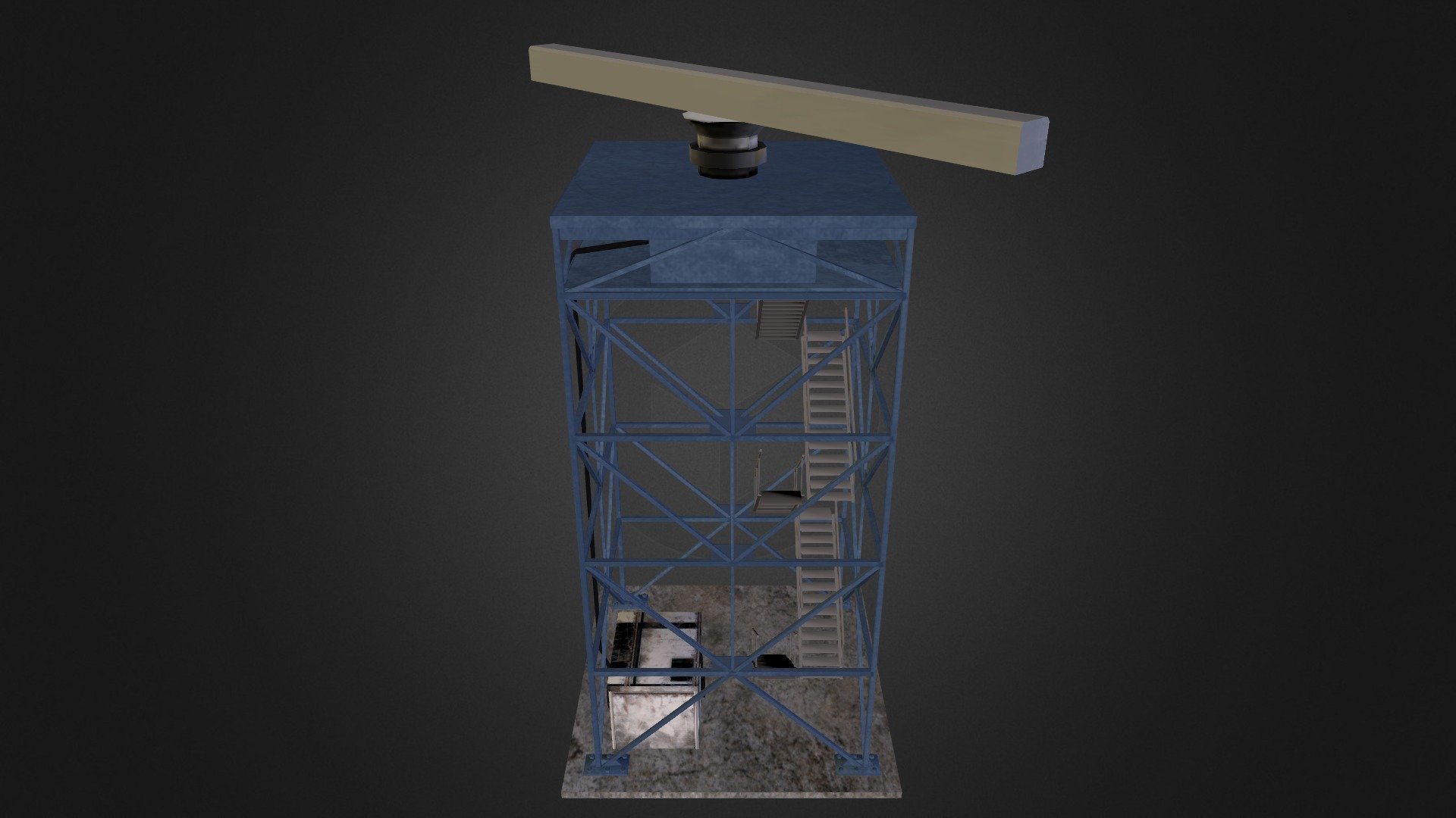 Radar - 3D model by stockcg [58e3fb9] - Sketchfab