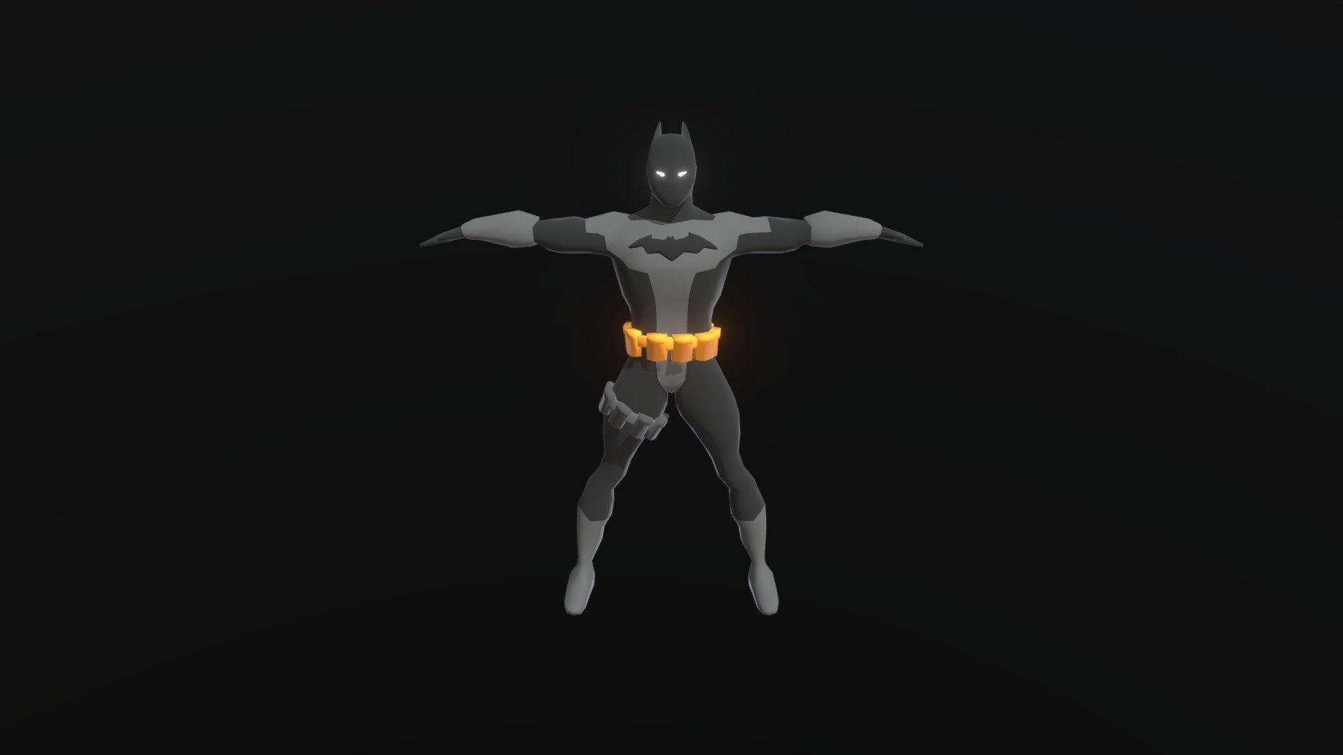 Batman - Download Free 3D model by Fedor Zabelin (@ledzabelin) [58e4129 ...