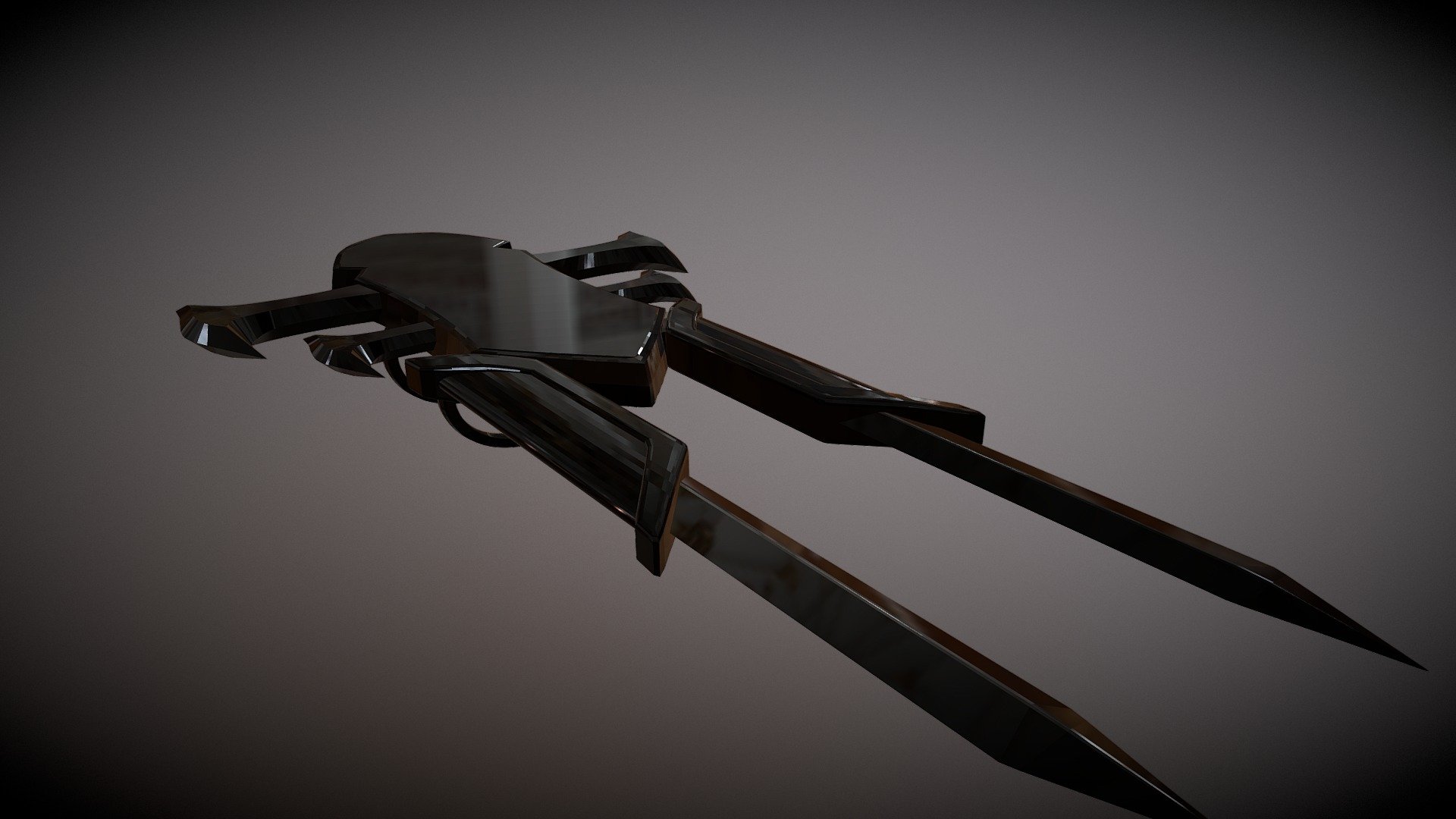 zed's weapon - 3D model by blodmaller [58e500d] - Sketchfab