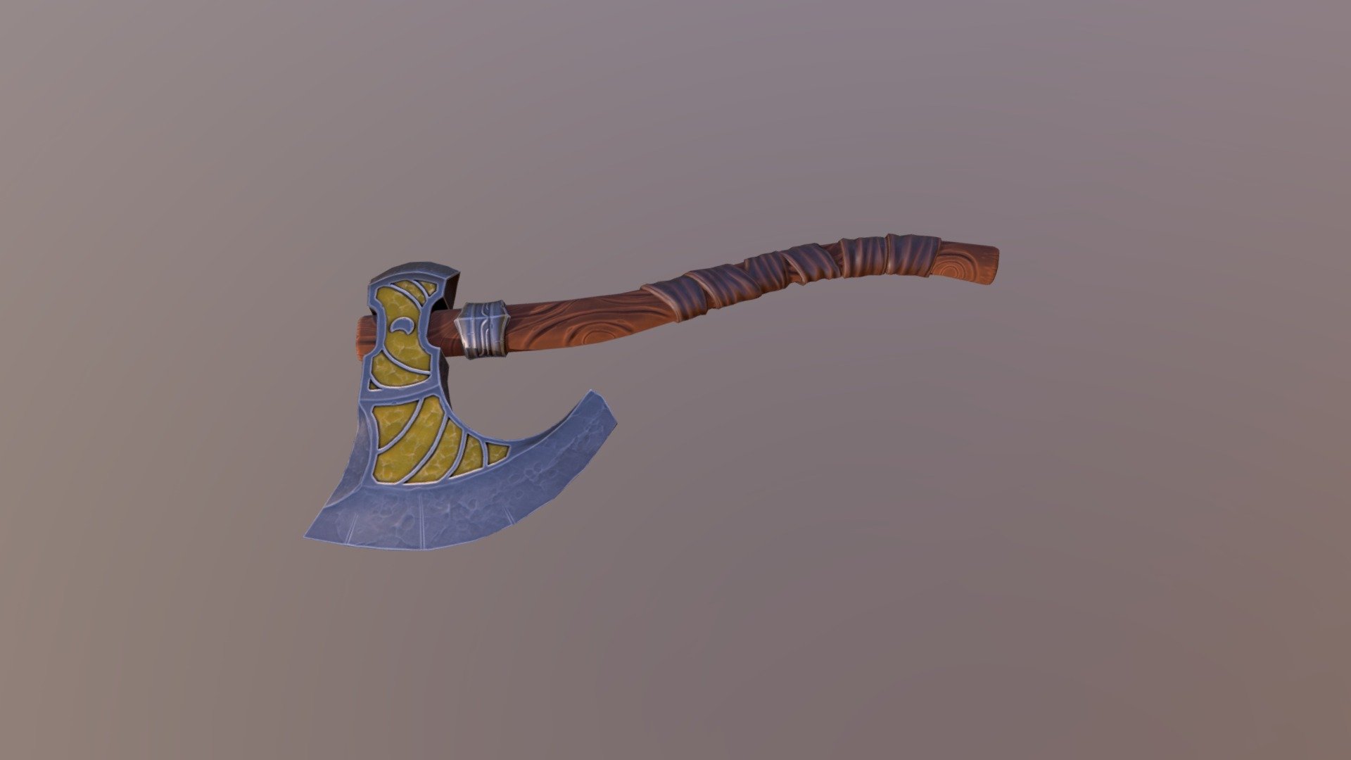 stylized axe - 3D model by frizzy [58e5068] - Sketchfab
