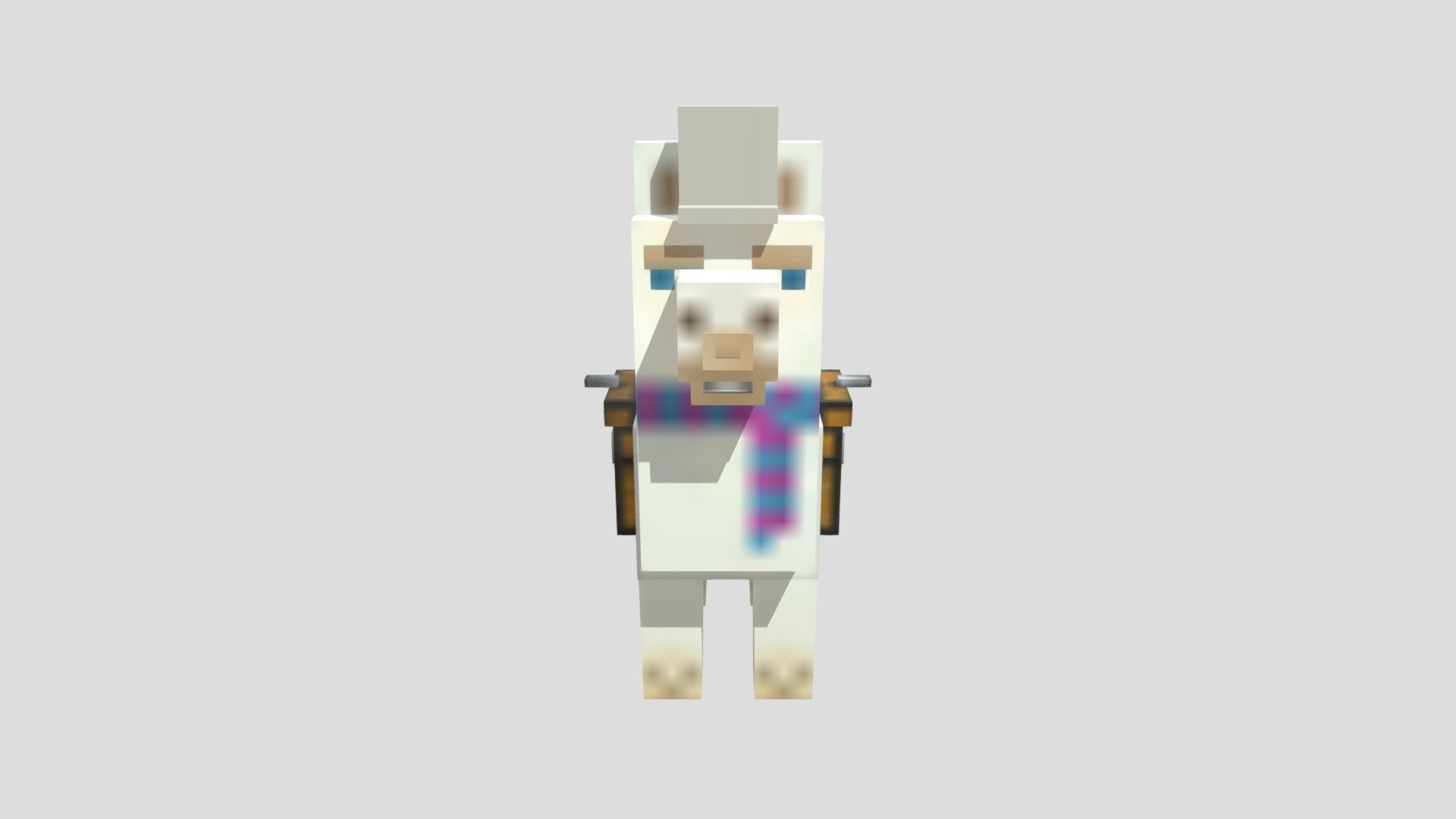 Lluna The Lhama[minecraft story mode] - Download Free 3D model by ...
