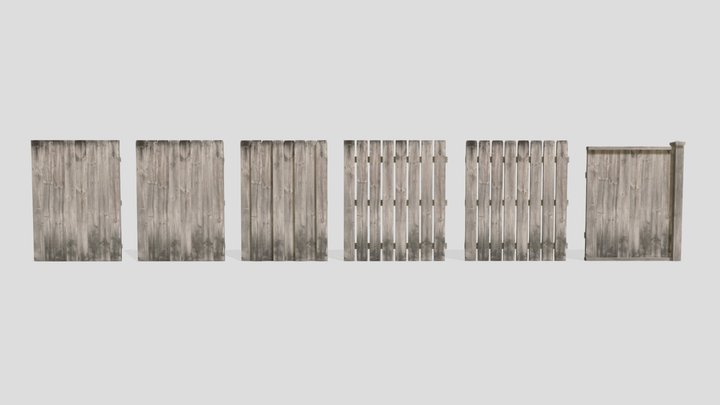 Fence 3D models - Sketchfab