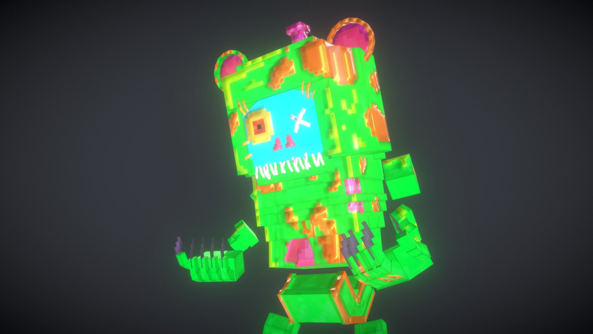 NECROAR - 3D model by lishiji [58e792e] - Sketchfab