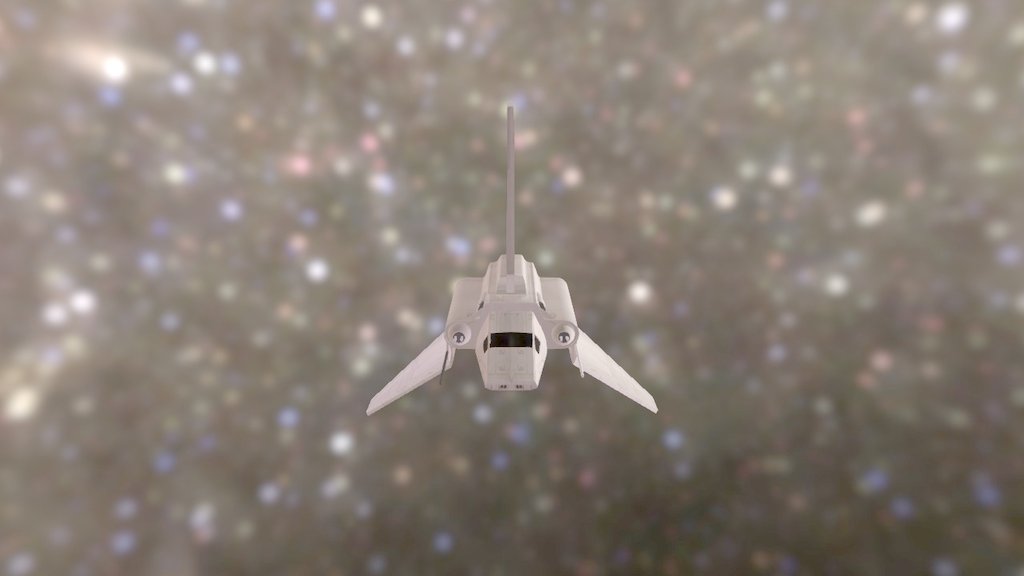 Imperial Shuttle - 3D model by Sander Winkeler (@aerialmace) [58e7ba7 ...
