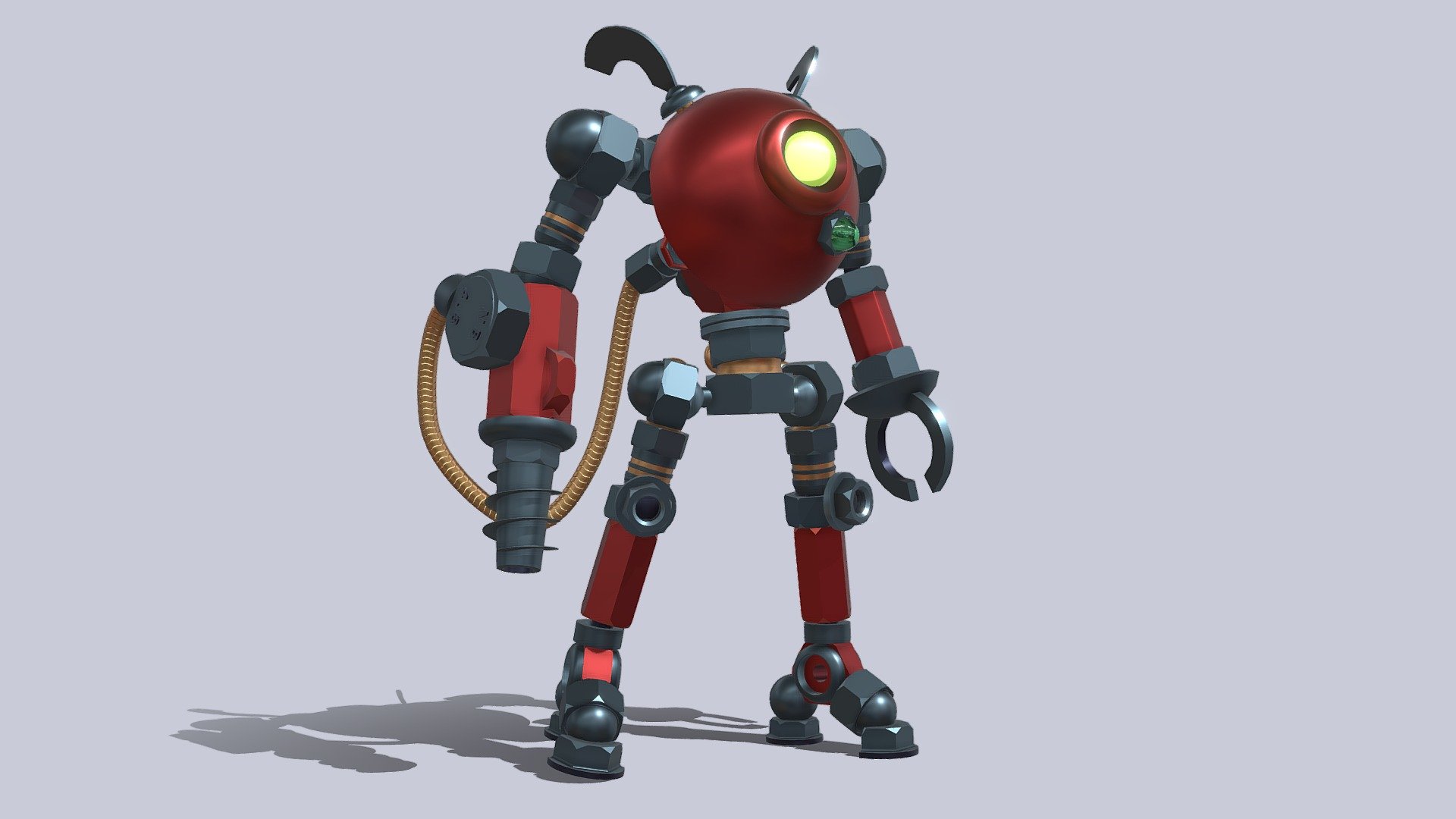 XYZ School HW Detalization (m.2 ver.2) - 3D model by Don_Maltson ...