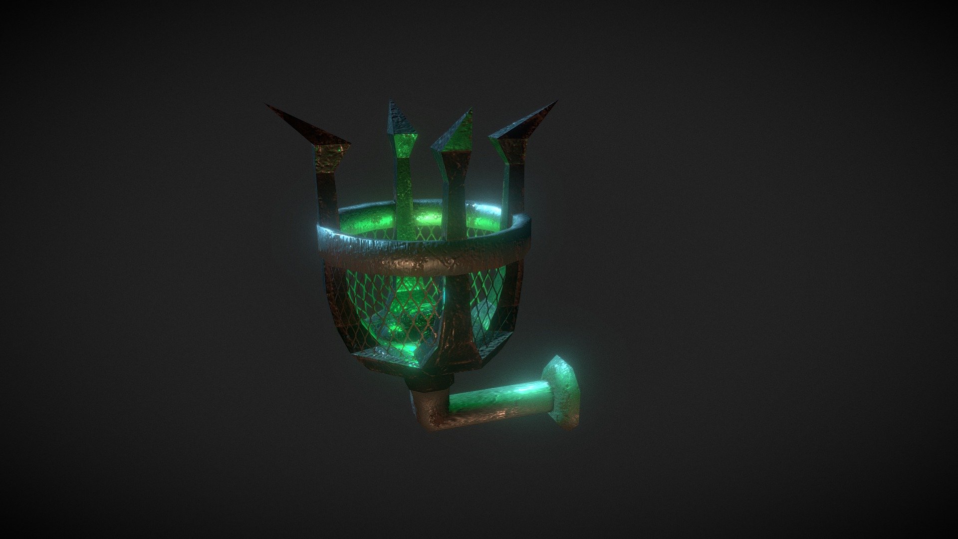 Magic Torch - 3D model by 3dbravostudios [58ea06c] - Sketchfab