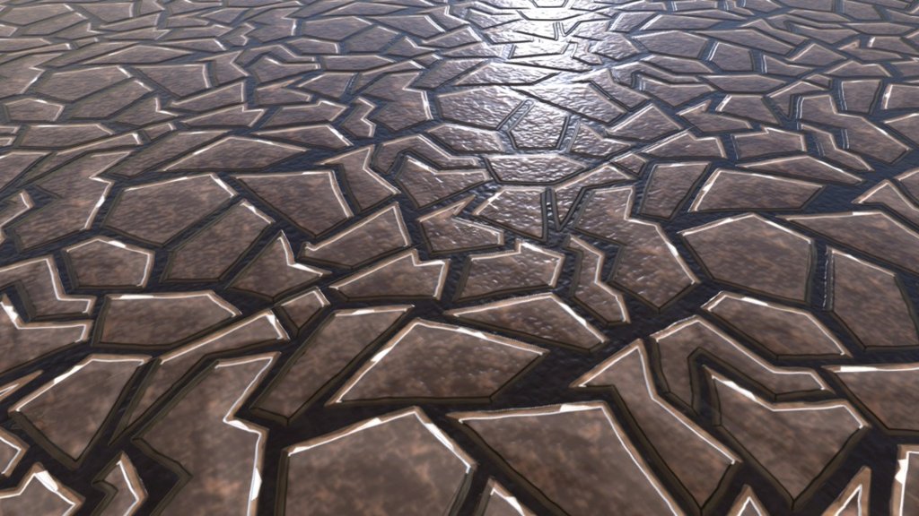 Jagged Stone Texture (V-1.110) - 3D model by Nathan (@nathanday ...