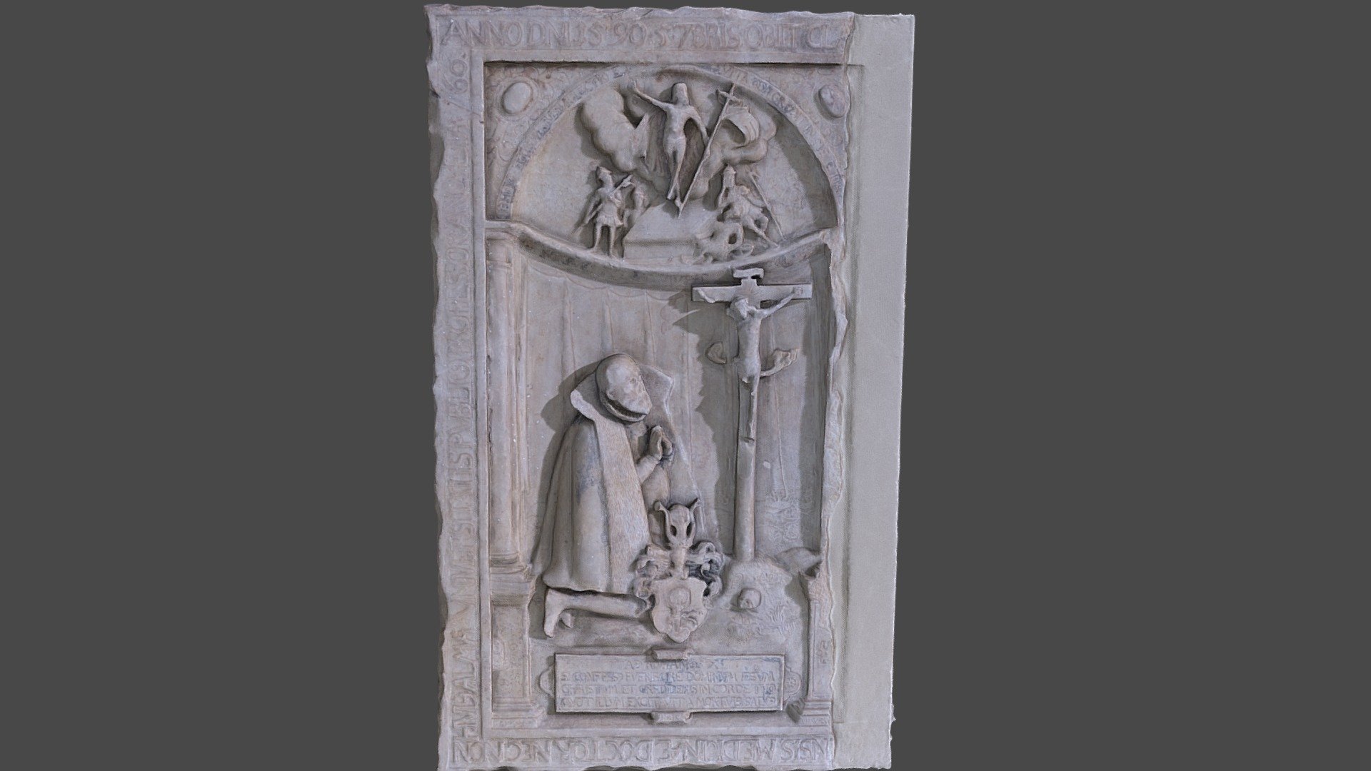 Gravestone (3D-Scan) - 3D model by Pholution [58eb312] - Sketchfab