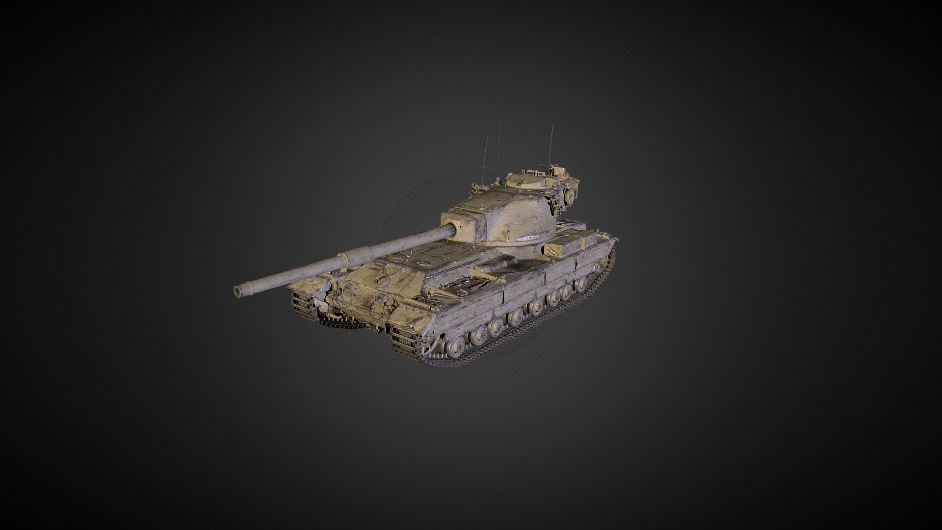 FV215b - 3D model by Degit22 [58ec569] - Sketchfab